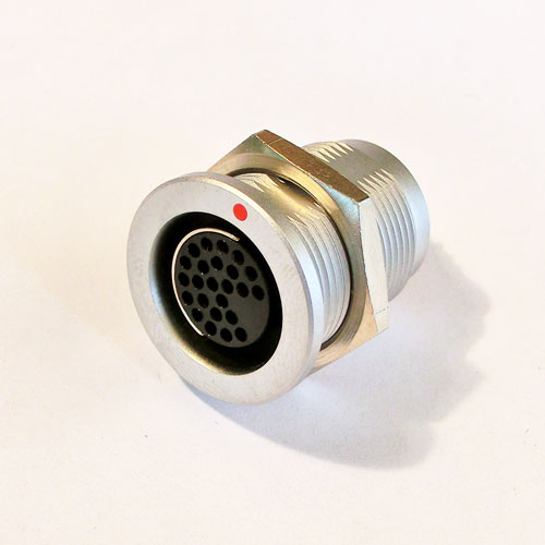 24-way Receptacle with Sockets - non-hermetic for breakout boxes