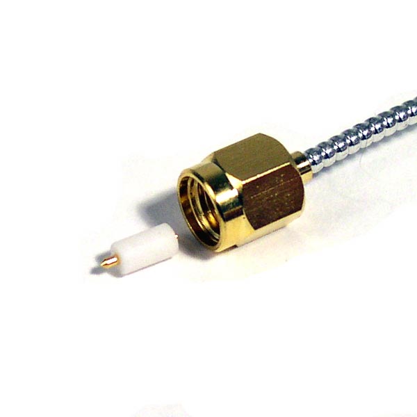 SMA Plug - cryogenic coax and RG-405 compatible [02-31-042]