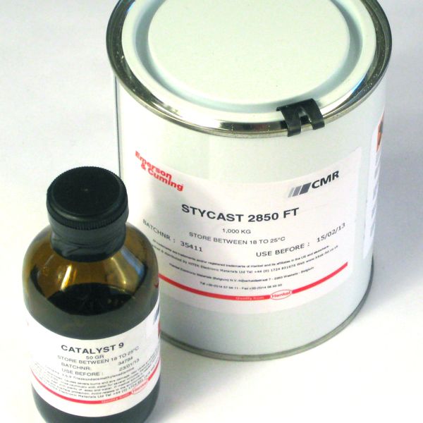 Stycast 2850 FT Black Epoxy - with catalyst 9 [02-33-015]