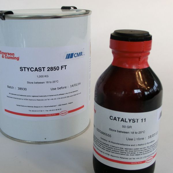 Stycast 2850 FT Black Epoxy - with catalyst 11 [02-33-006]